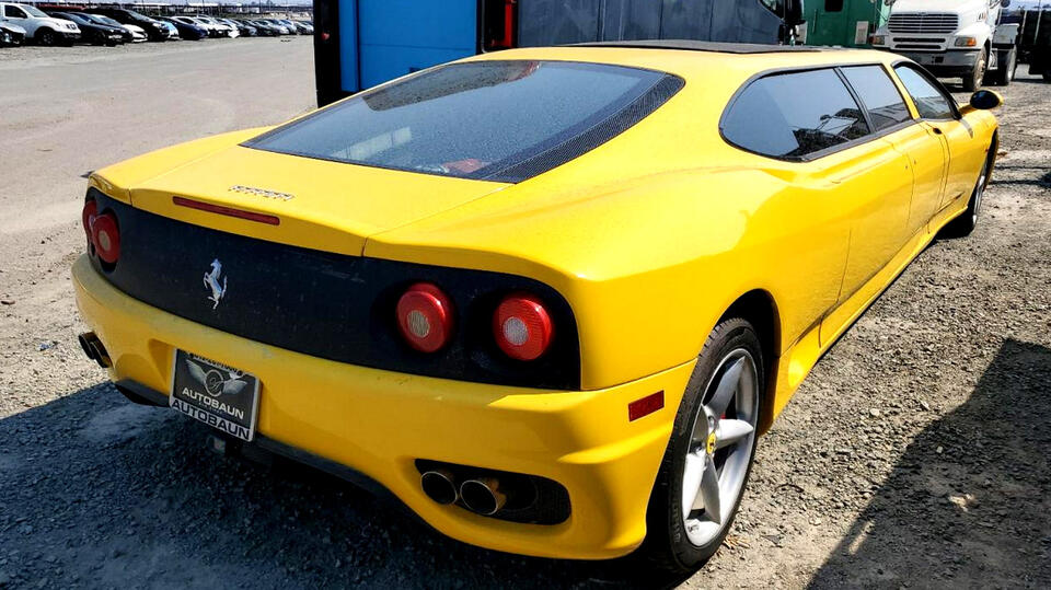 This Real Ferrari Was Stretched For Attention And Still Can’t Get Any ...