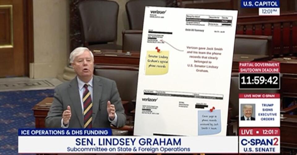 ’Speaker Johnson, I Won’t Forget This’: Lindsey Graham Threatens Top ...