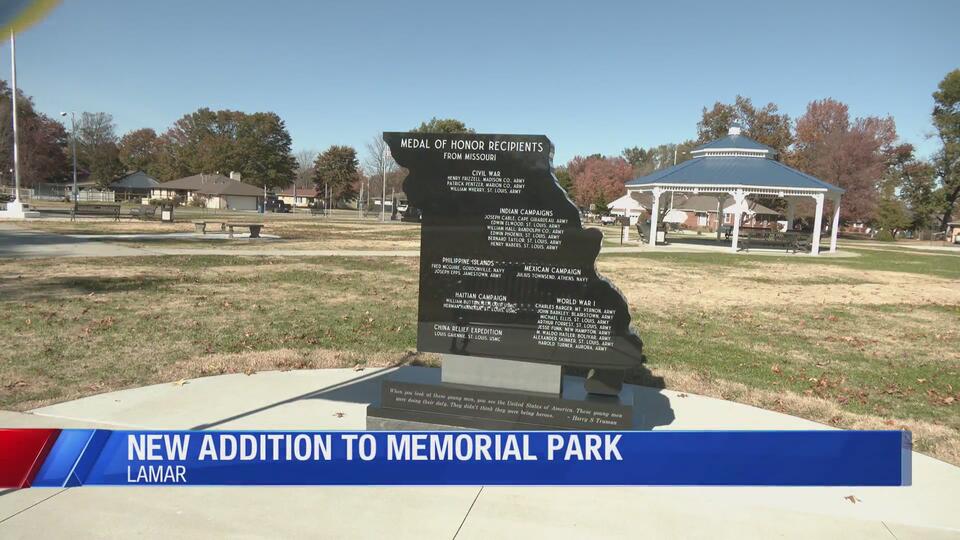 Barton County Memorial Park honors veterans with new monument - NewsBreak