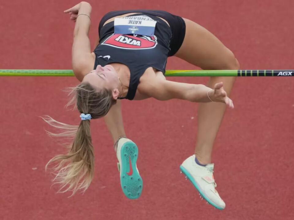 Isenbarger competes in high jump at U.S. Olympic Trials