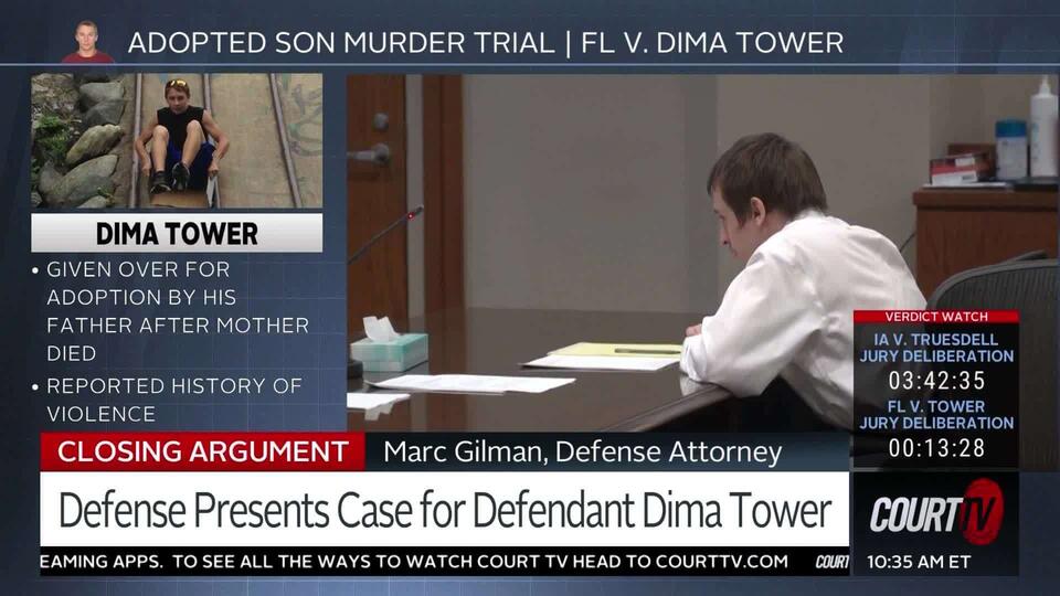 Defense To Jury Come Back With Manslaughter Verdict For Dima Tower