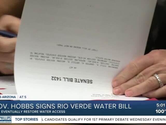 Progress in the efforts to restore water in Rio Verde Foothills - NewsBreak