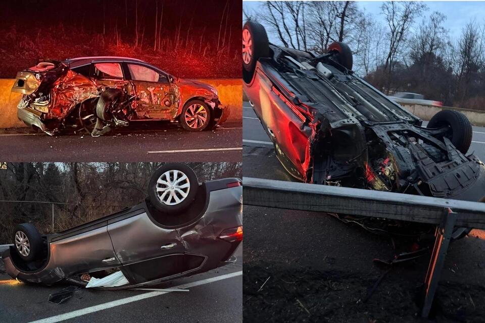 Morning Commute Chaos On I-84 After Multi-vehicle Crash - NewsBreak