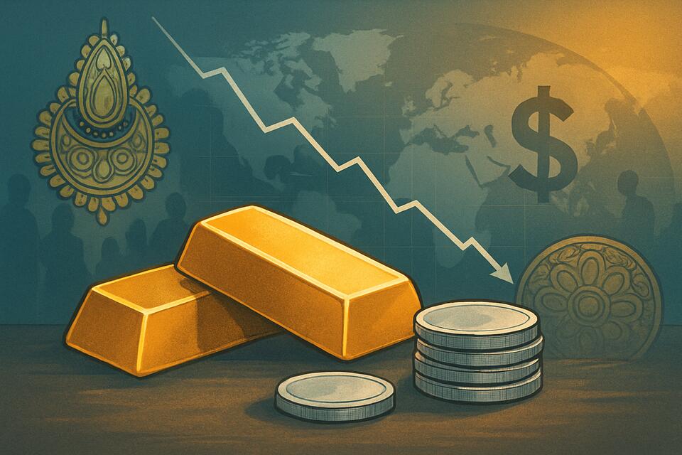 Gold's Glitter Fades in India Amid Global Headwinds, Silver Holds ...