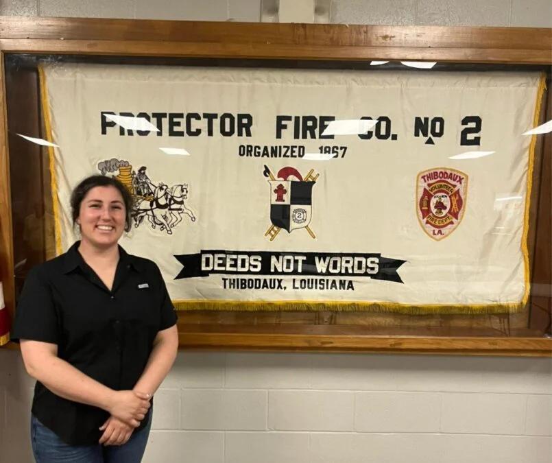 Thibodaux Volunteer Fire Department appoints first female captain ...
