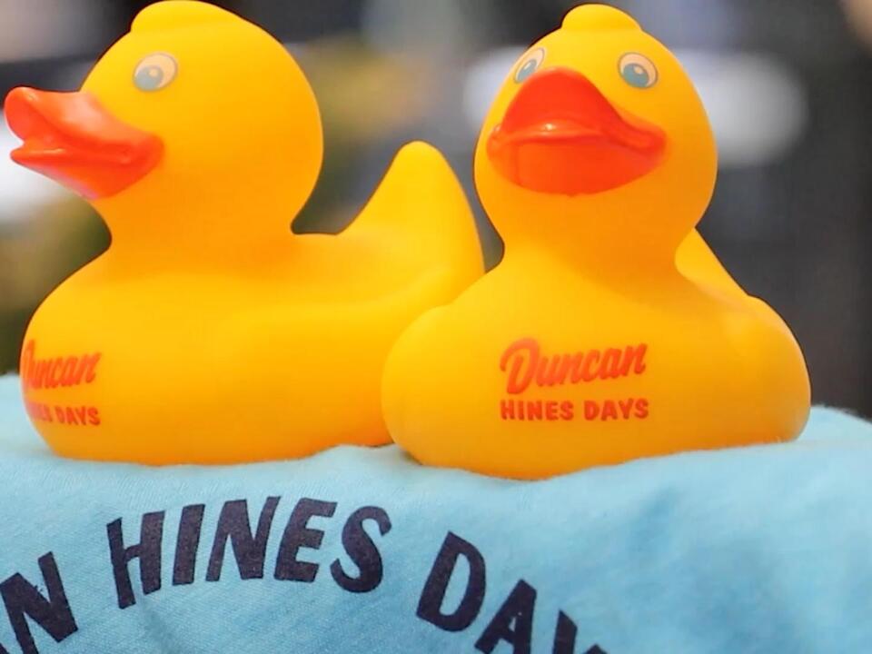 Duncan Hines Duck Paddle relocated to Romanza Johnson Park