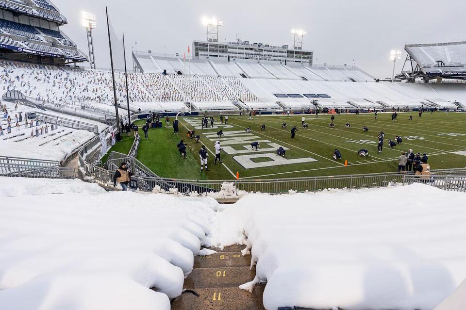 Penn State-SMU weather update: Will there be snow in State College on ...