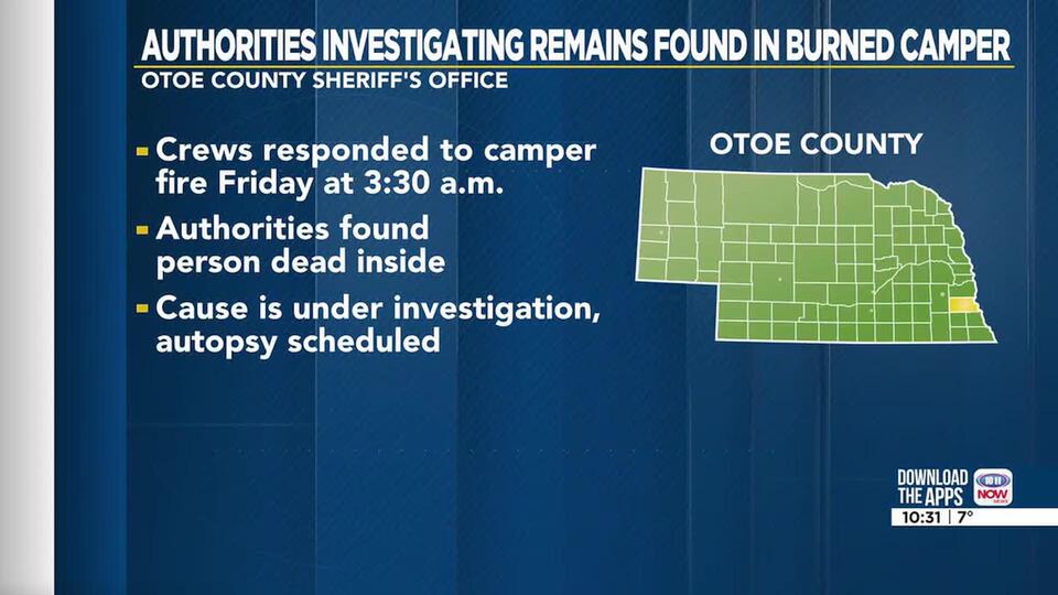 Otoe County Sheriff’s Office investigates person found dead in the ...