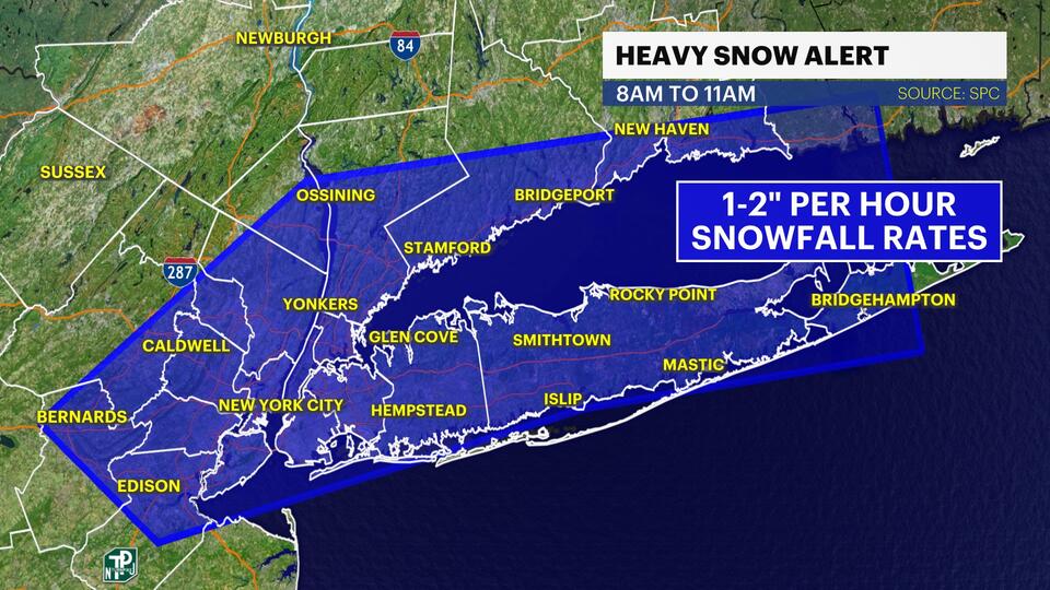 STORM WATCH: Wintry rain, snow mix to leave half a foot of snow in NYC ...