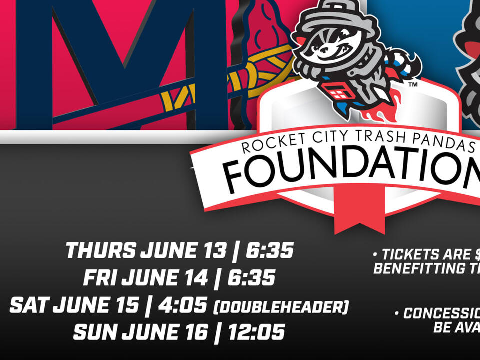 Trash Pandas vs. Braves Series Moved to Toyota Field This Week