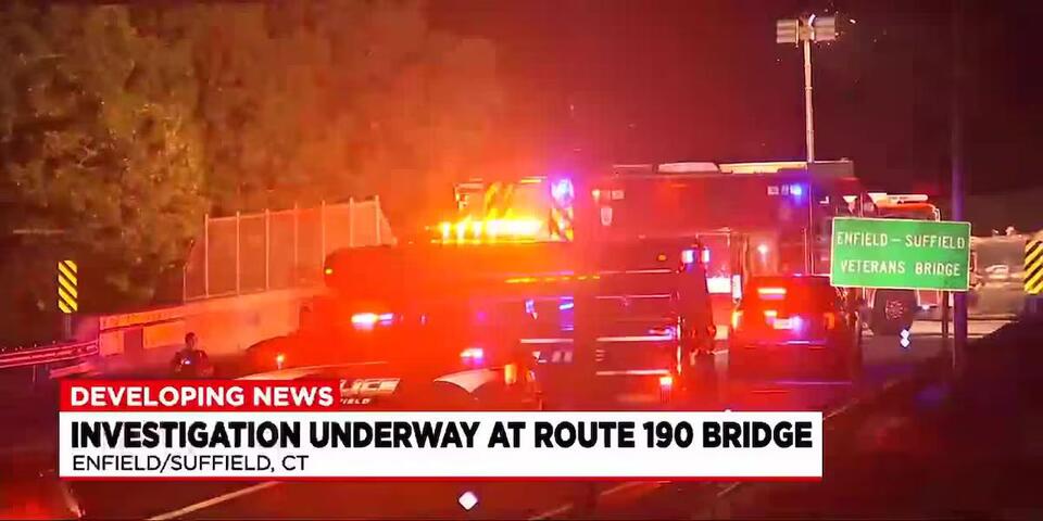 Serious crash shuts down Route 190 bridge over I-91 in Enfield - NewsBreak