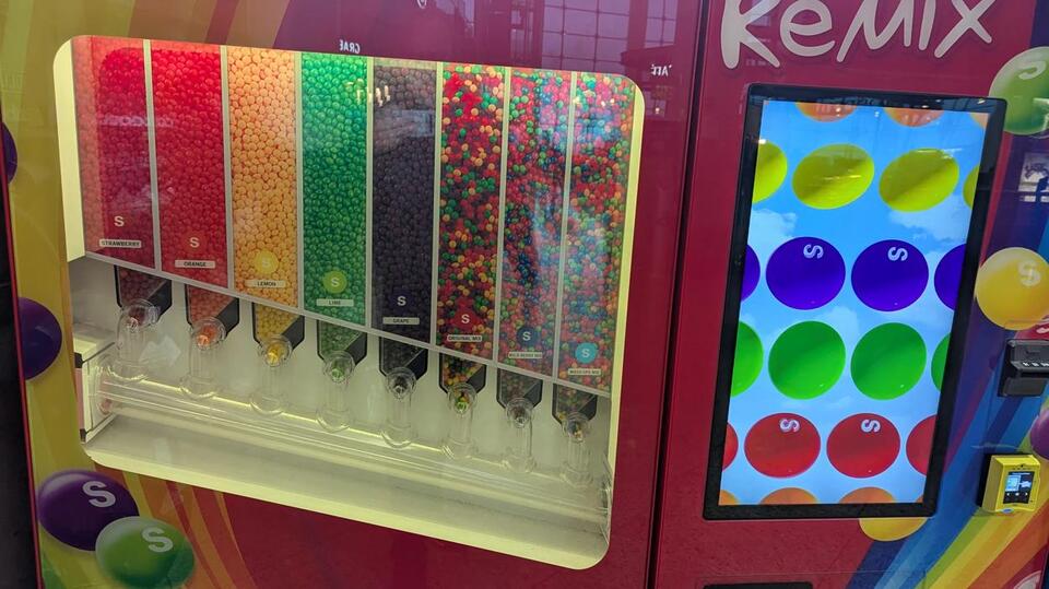 SeaTac’s New Skittles Machine Lets You Customize Your Snack - NewsBreak