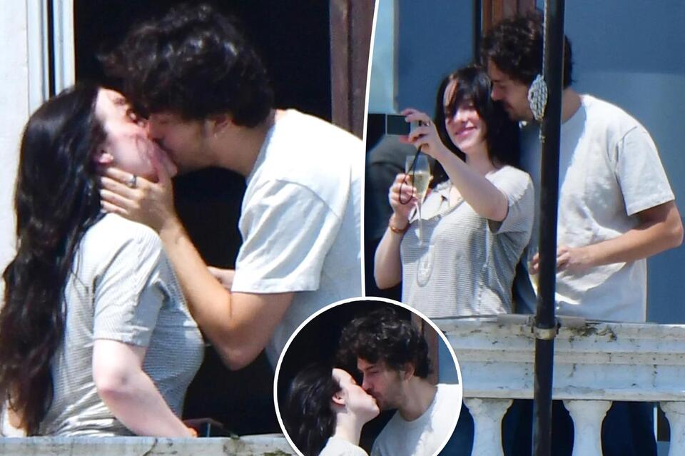 See photos of Billie Eilish and Nat Wolff passionately kissing in Italy ...