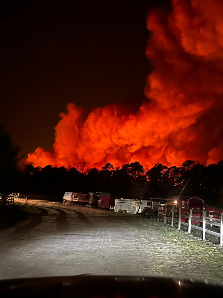 NJ Forest Fire Service: Manchester wildfire about 75% contained; over ...