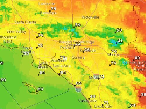 Your SoCal Weather Report For Friday, April 12: Warm Weather, Leading ...