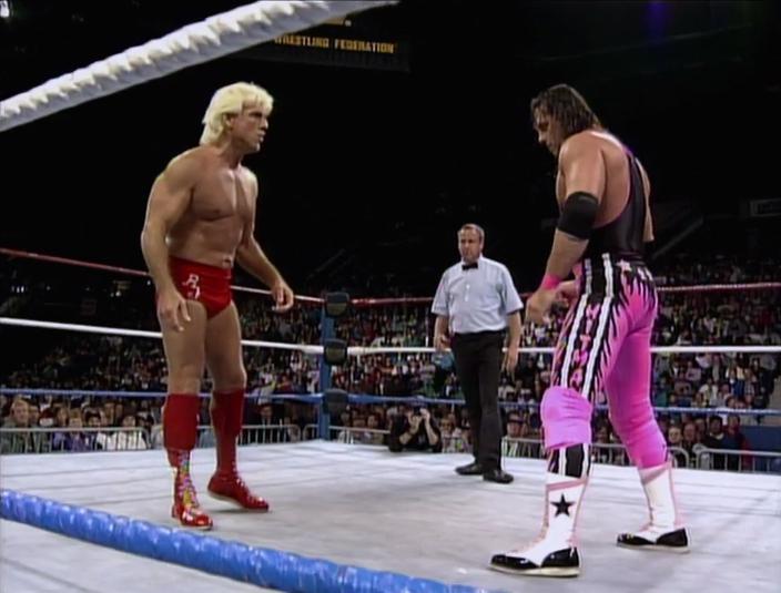 B&V: Smack ‘Em Whack ‘Em part 2 with Bret beating Flair for the WWF ...