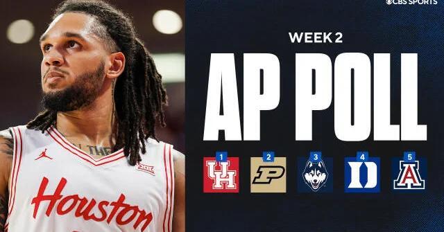 College Basketball AP Poll: Houston Takes Over No. 1 Spot - NewsBreak
