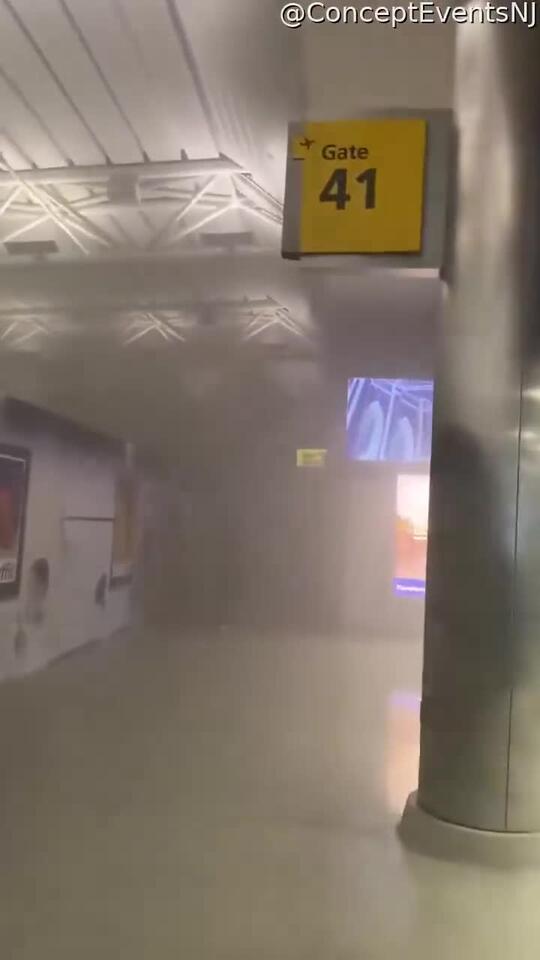 Fire at JFK Airport - NewsBreak