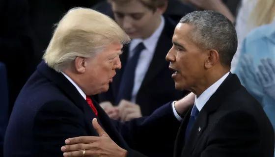 Trump Shares AI Photo Of Obama's Jailhouse Mugshot, Outrage Ensues ...