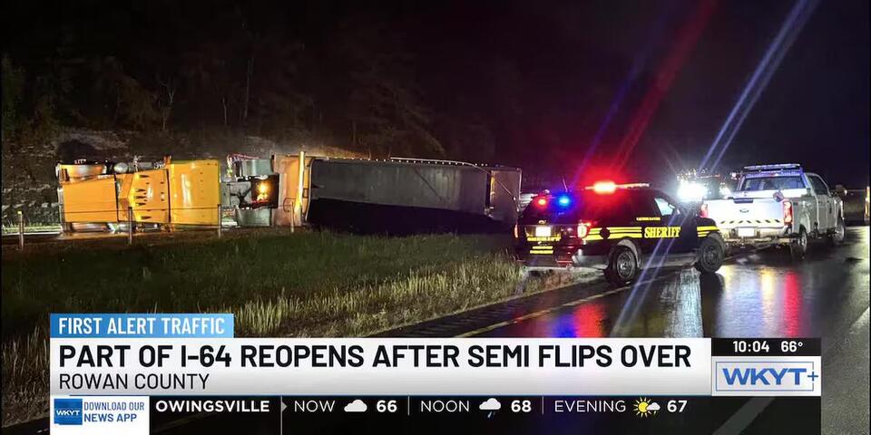 Part Of I 64 Reopens After Crash Newsbreak