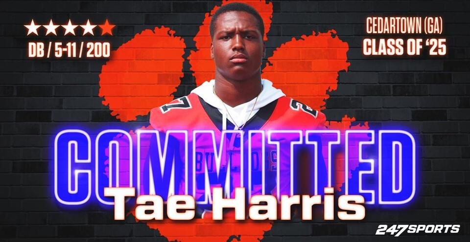 Top247 safety Tae Harris commits to Clemson - NewsBreak