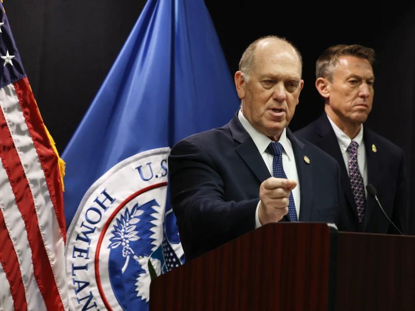 Border czar says he plans to "draw down" ICE and CBP operations in ...