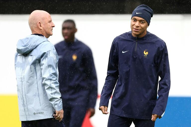 Mbappe finds face mask 'horrible' as France captain plays on with ...