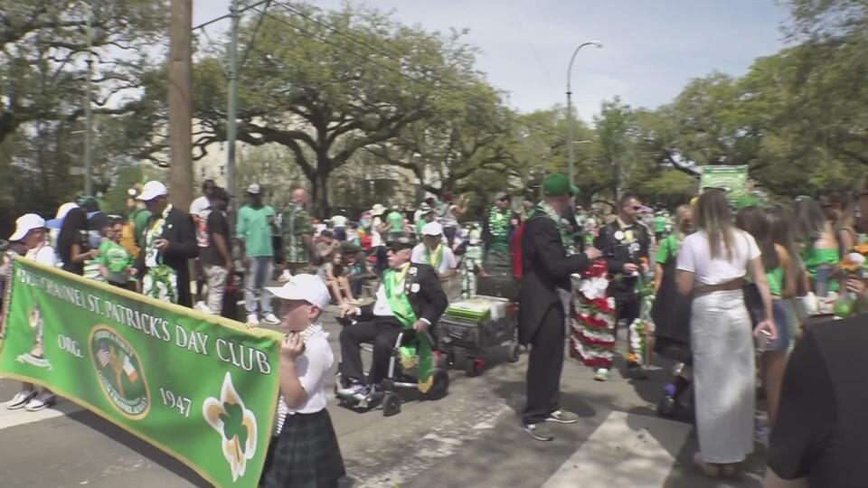 Irish Channel St. Paddy's Parade rolled Uptown - NewsBreak