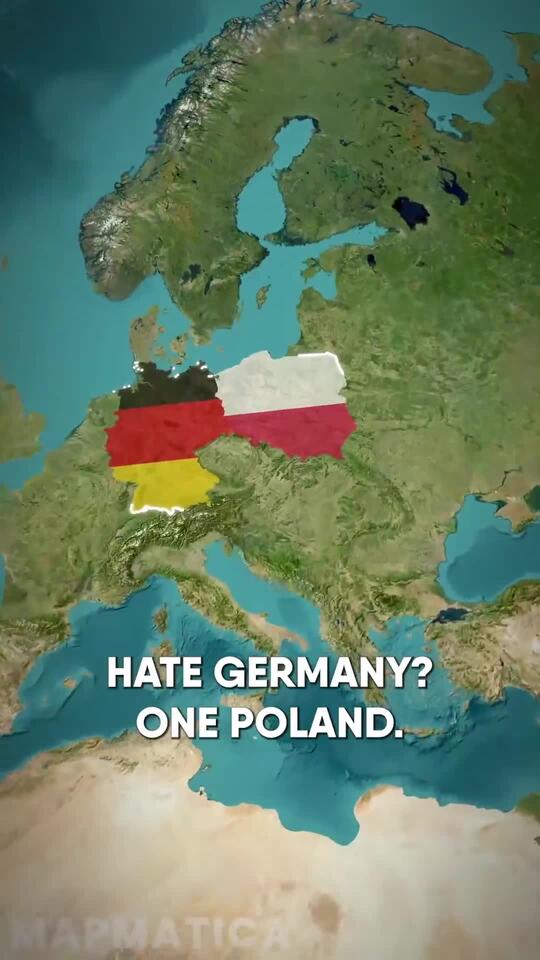 Which Countries Hate Germany？ 🇩🇪 #Germany #Poland #France #WWII #WW2 # ...