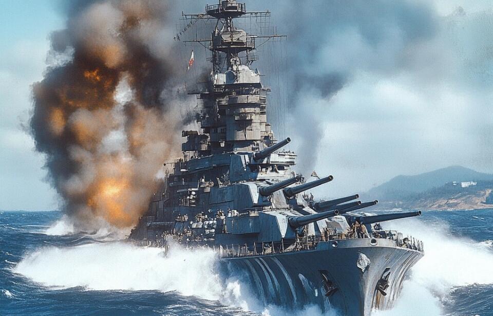The crew of the USS Texas intentionally flooded the torpedo blister to ...