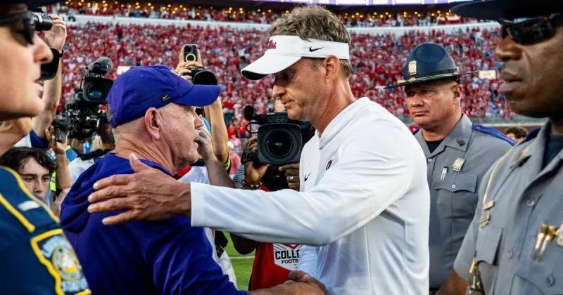 Lane Kiffin trolls Brian Kelly using old photo of him with Trinidad ...