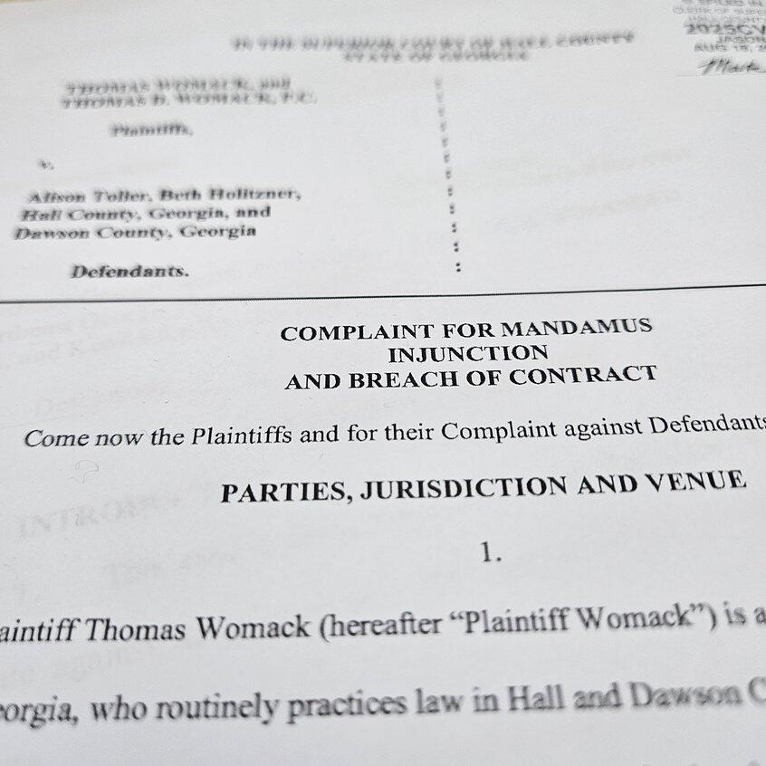Attorney files lawsuit against Hall County for unpaid work amid ...