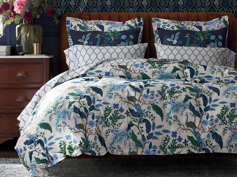 The New Rifle Paper Co. x Company Store Bedding Collection Will Have ...