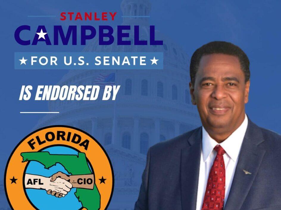 Florida AFL-CIO endorses Stanley Campbell for U.S. Senate
