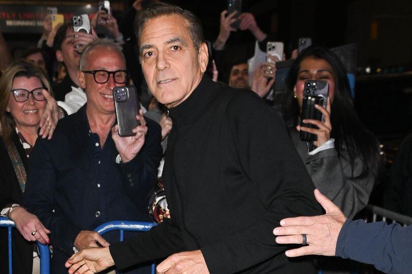 George Clooney displays new hair color in NYC amid admitting wife Amal ...