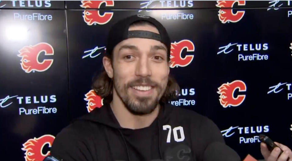 Flames’ Ryan Lomberg Brutally Roasts Oilers Goalie Tristan Jarry After ...