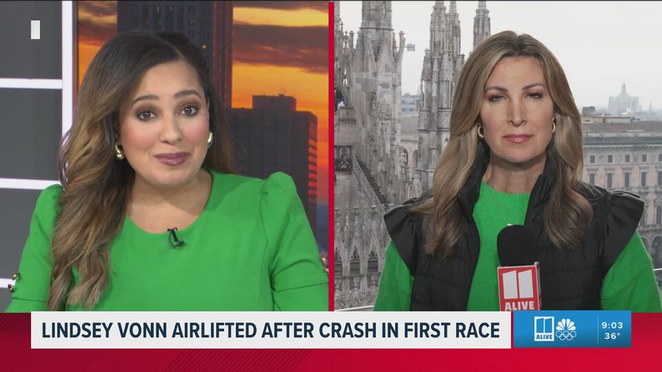 11Alive's Cheryl Preheim live in Milan, Italy to talk about Lindsey ...