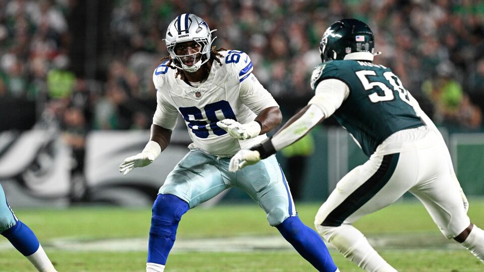 Cowboys OT Tyler Guyton fined for unsportsmanlike conduct - NewsBreak