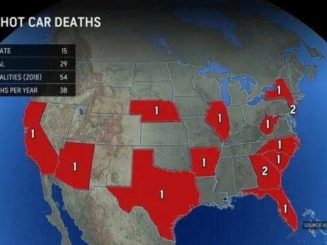 Hot car deaths: 4-year-old dies in Georgia, 2024 death toll climbs to 15