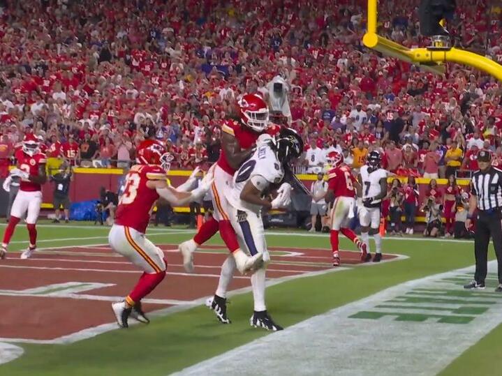 Kansas City Chiefs win NFL opener on overturned call after wild Patrick ...