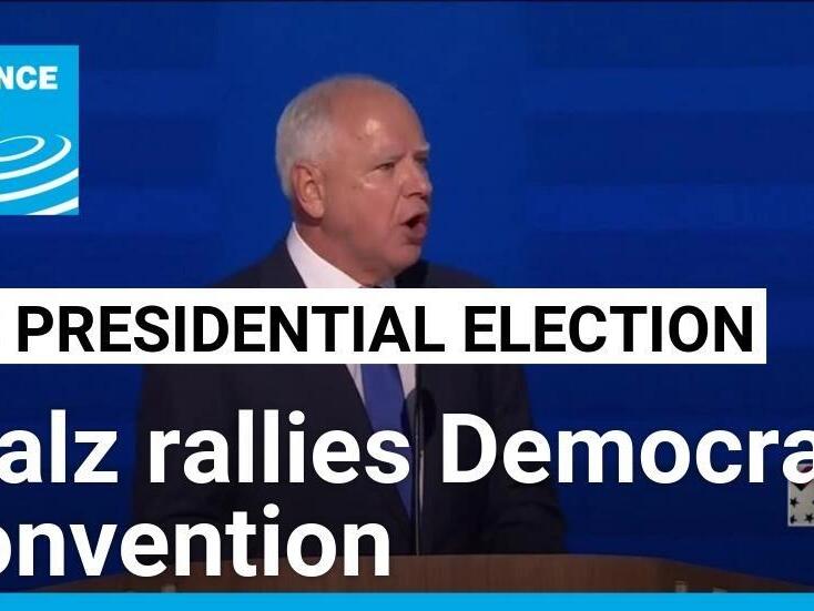 'Never underestimate a teacher': Tim Walz rallies Democratic convention