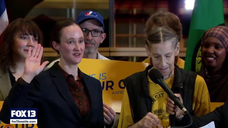 Katie Wilson takes office as Seattle's new mayor - NewsBreak