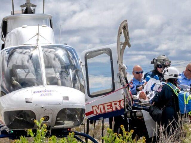 KCFD helicopter rescue crew saves injured off-road motorcyclist - NewsBreak