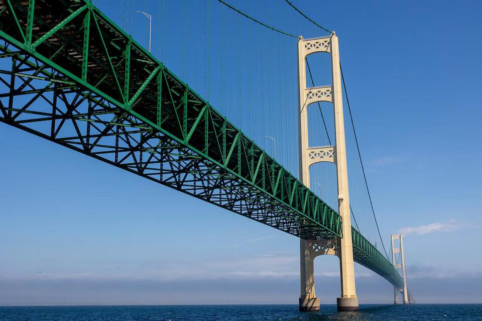 Mackinac Bridge construction projects planned for 2026, 2027 - NewsBreak