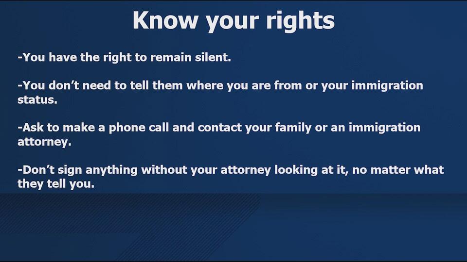 Know your rights if you're arrested by immigration official - NewsBreak