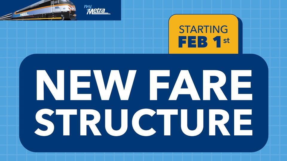 Metra’s New Fare & Zone Structure Effective February 1 - NewsBreak