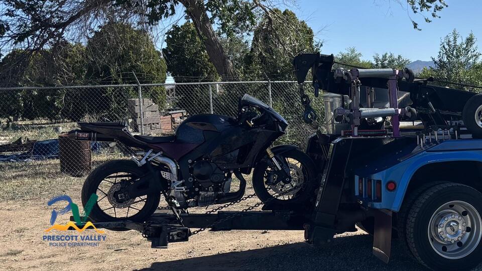 High-Speed Motorcycle Rider Arrested After Fleeing Prescott Valley ...