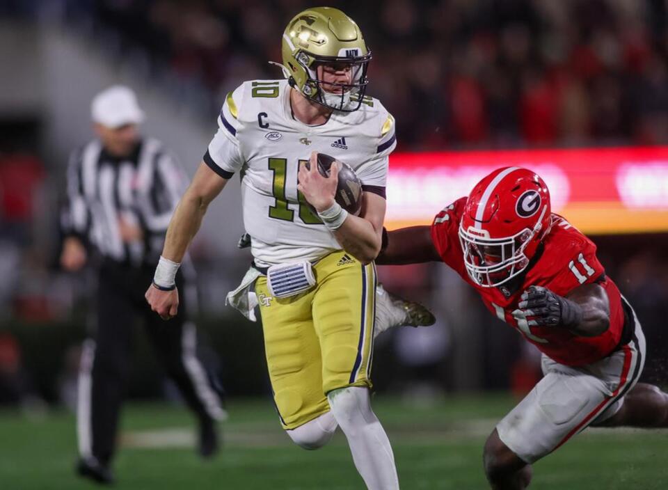 Georgia Tech football vs Pitt highlights: Panthers shock Yellow Jackets ...