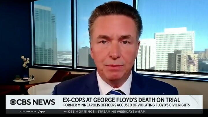 George Floyd: Officer snaps when asked why he didn’t try to stop Derek ...