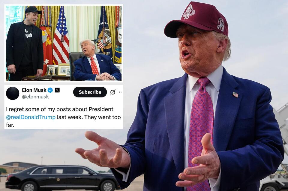 Donald Trump responds to Elon Musk’s late-night apology after ugly ...